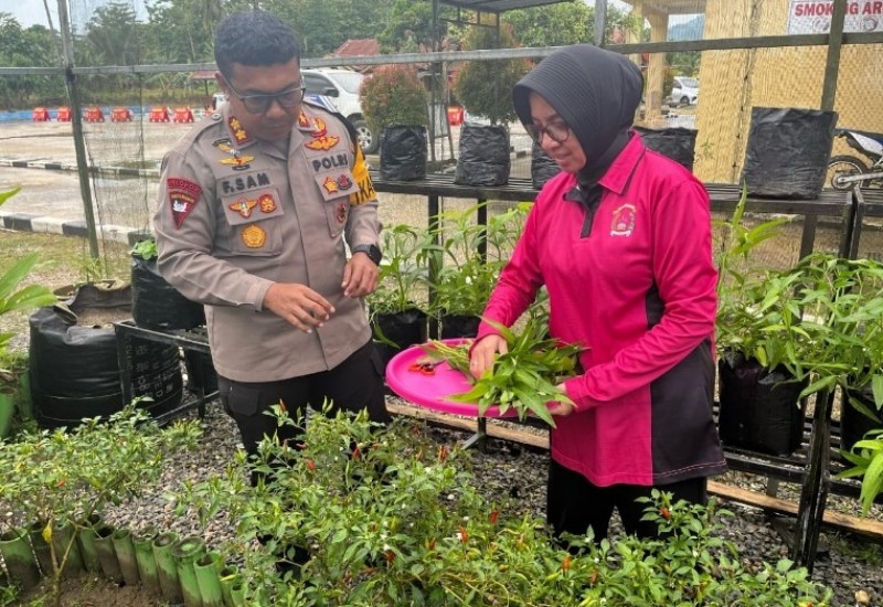 Dukung Ketahanan Pangan Dan Makan Bergizi Gratis, Polres Konsel ...